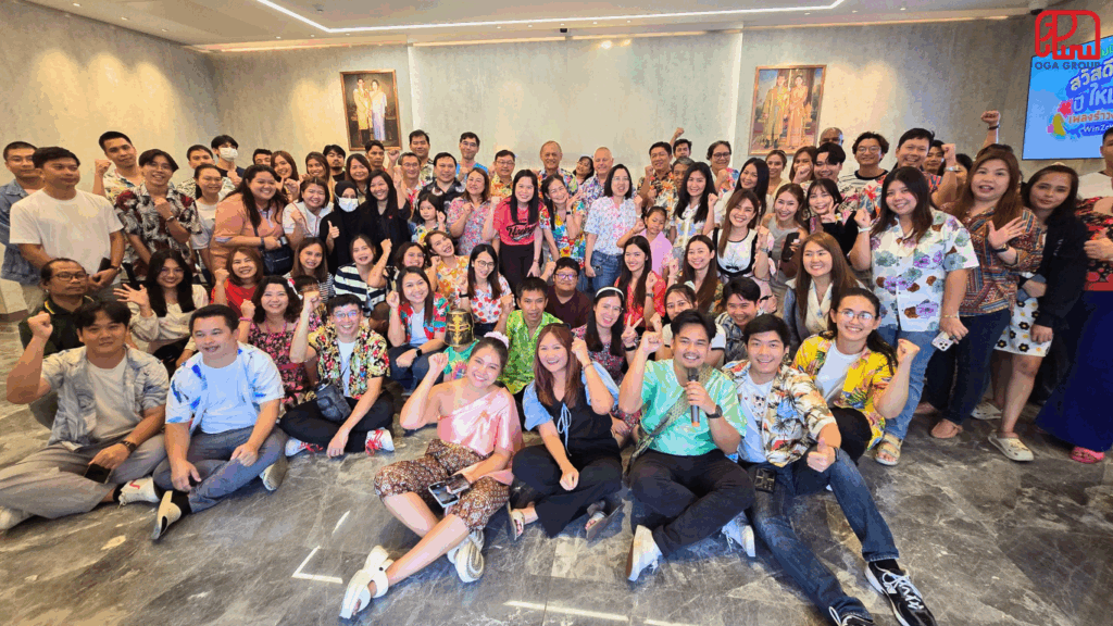 ประมวณภาพ กิจกรรมสงกรานต์ที่ไหนไม่ม่วนใจเท่า OGA - OGA