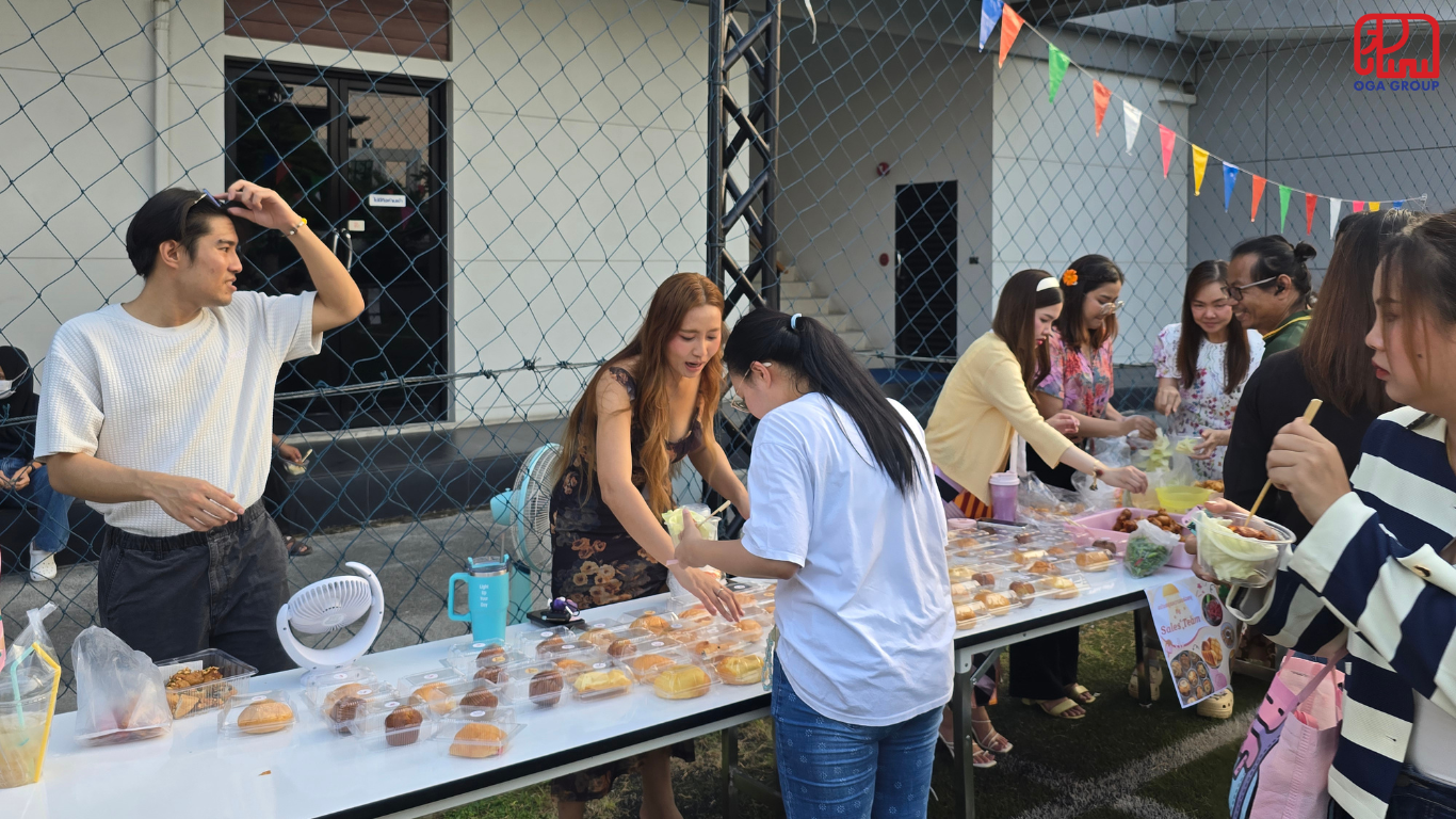 ประมวณภาพ กิจกรรมสงกรานต์ที่ไหนไม่ม่วนใจเท่า OGA - OGA